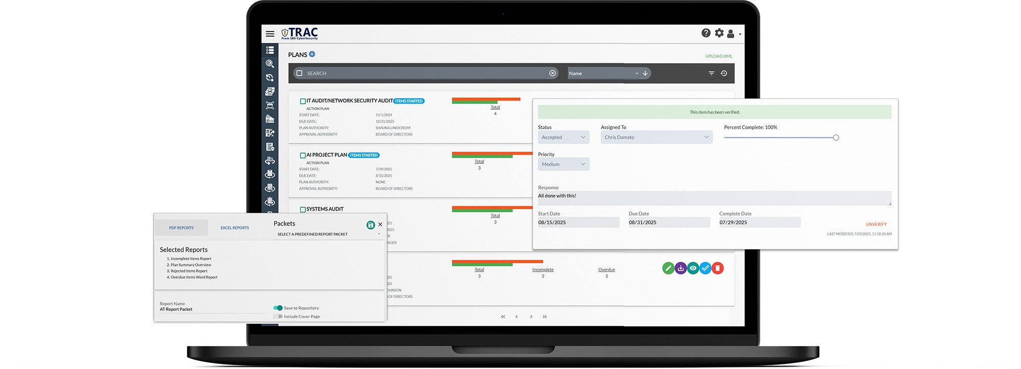 TRAC: Action Tracking Software | SBS